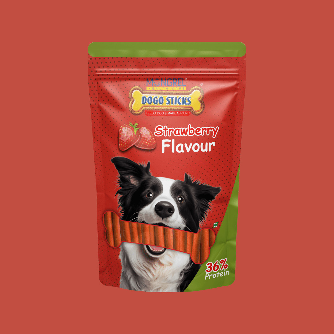 Strawberry Flavour Dogo Sticks - Dogo Biscuits Strawberry Flavour Dogo Sticks - Dogo Biscuits